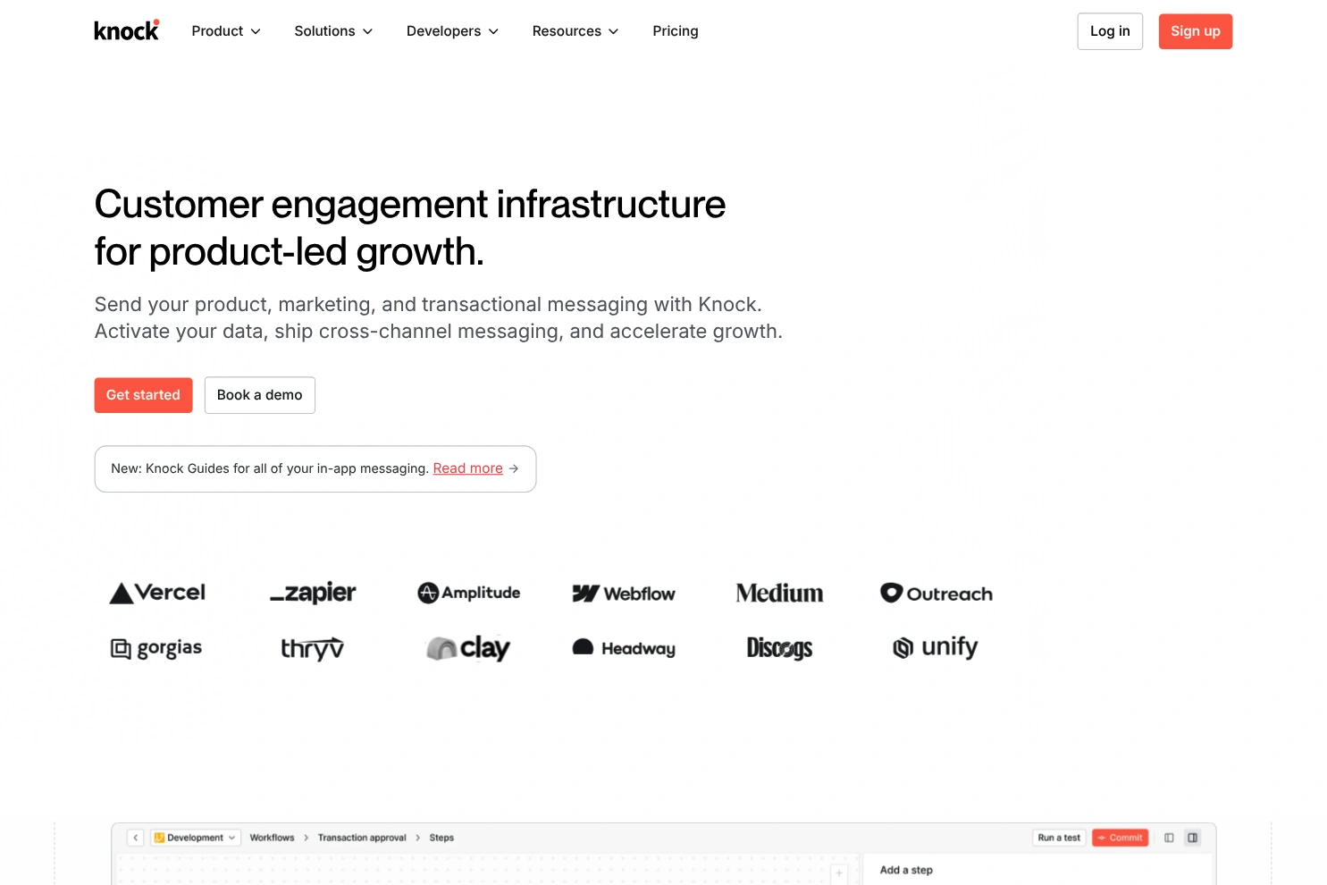 Knock: Customer engagement infrastructure